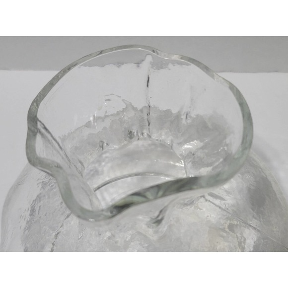 GLASBRUK | Accents | Blown Glass Sack Of Flowers 65 Tall Vase By Sea Of ...